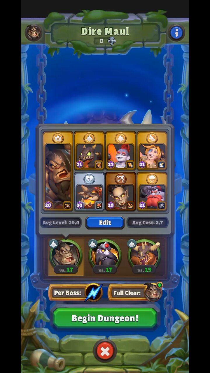 Warcraft Rumble - Dire Maul - Rend Blackhand - Level 17 to 19 ...