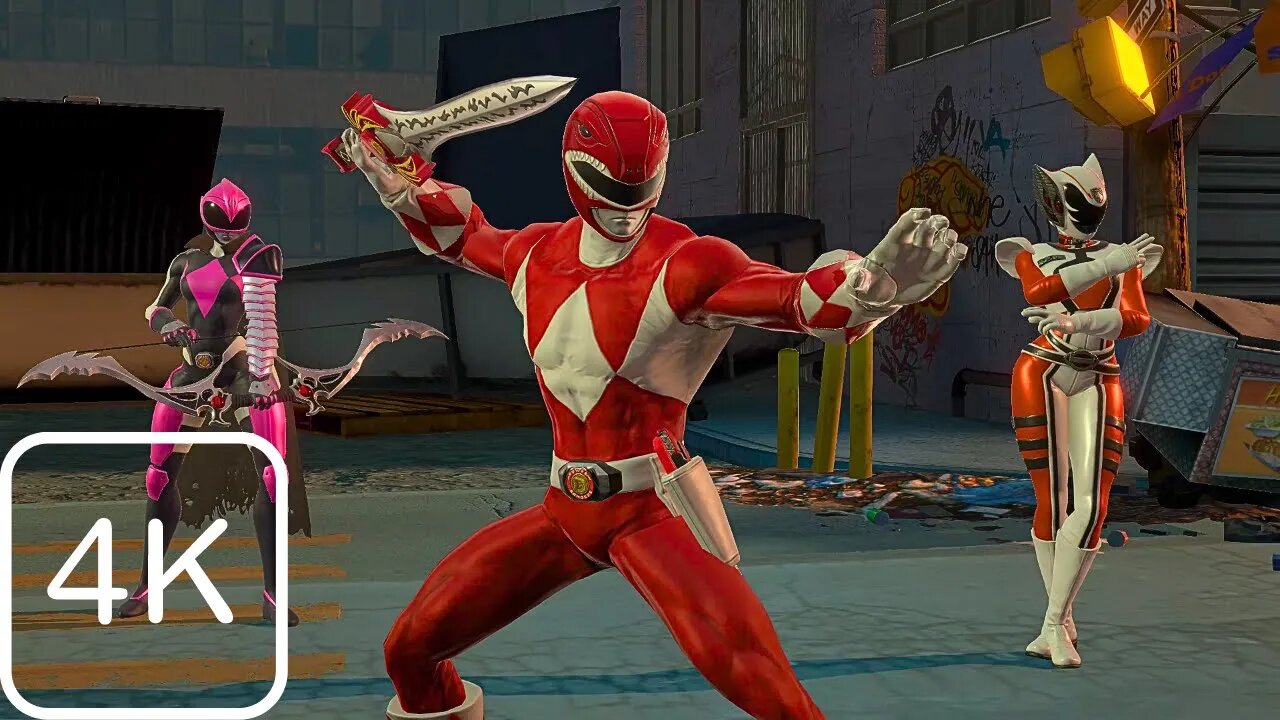 [4K] Red Ranger VS Scorpina - Power Rangers Battle