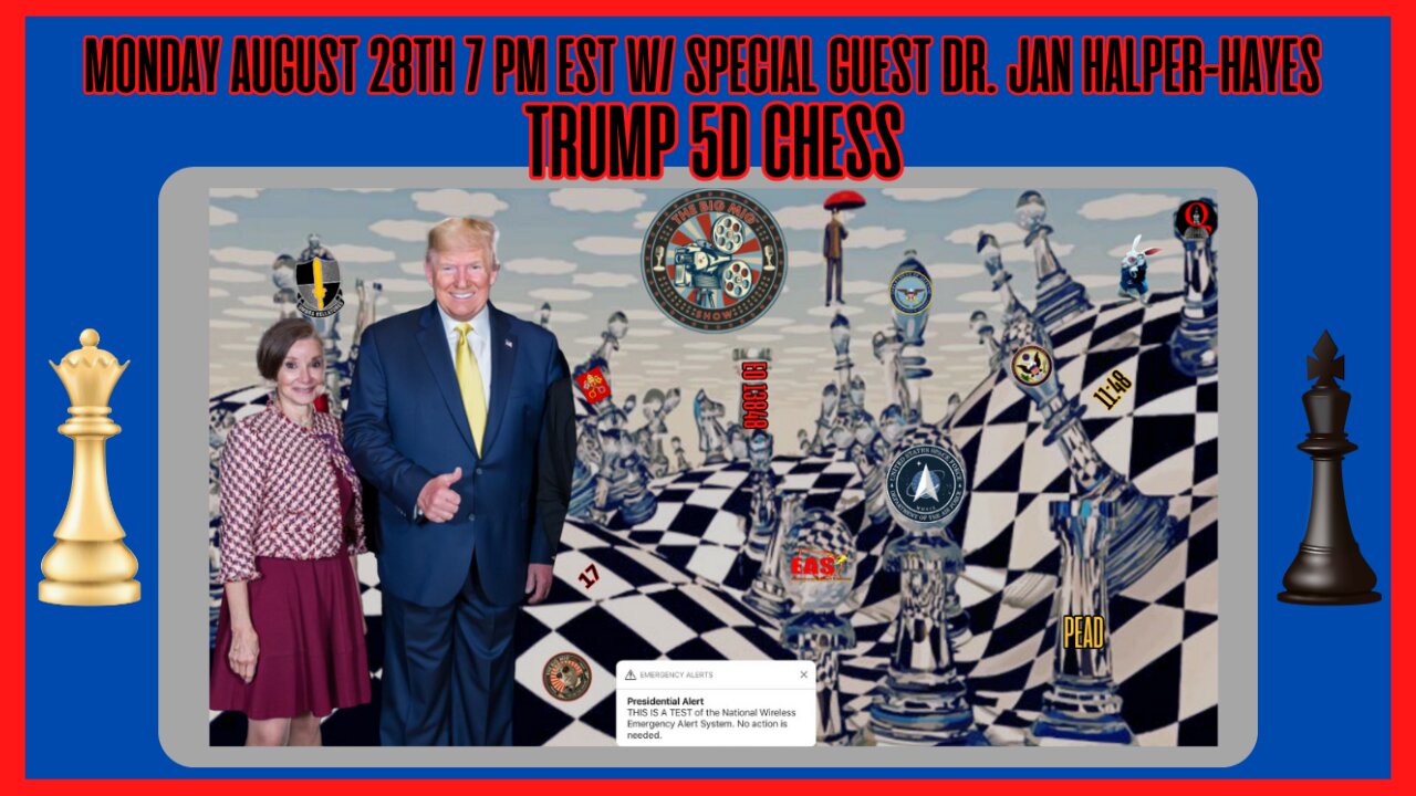 TRUMPS 5D CHESS W DR. JAN HALPER-HAYES HOSTED BY LANCE MIGLIACCIO ...