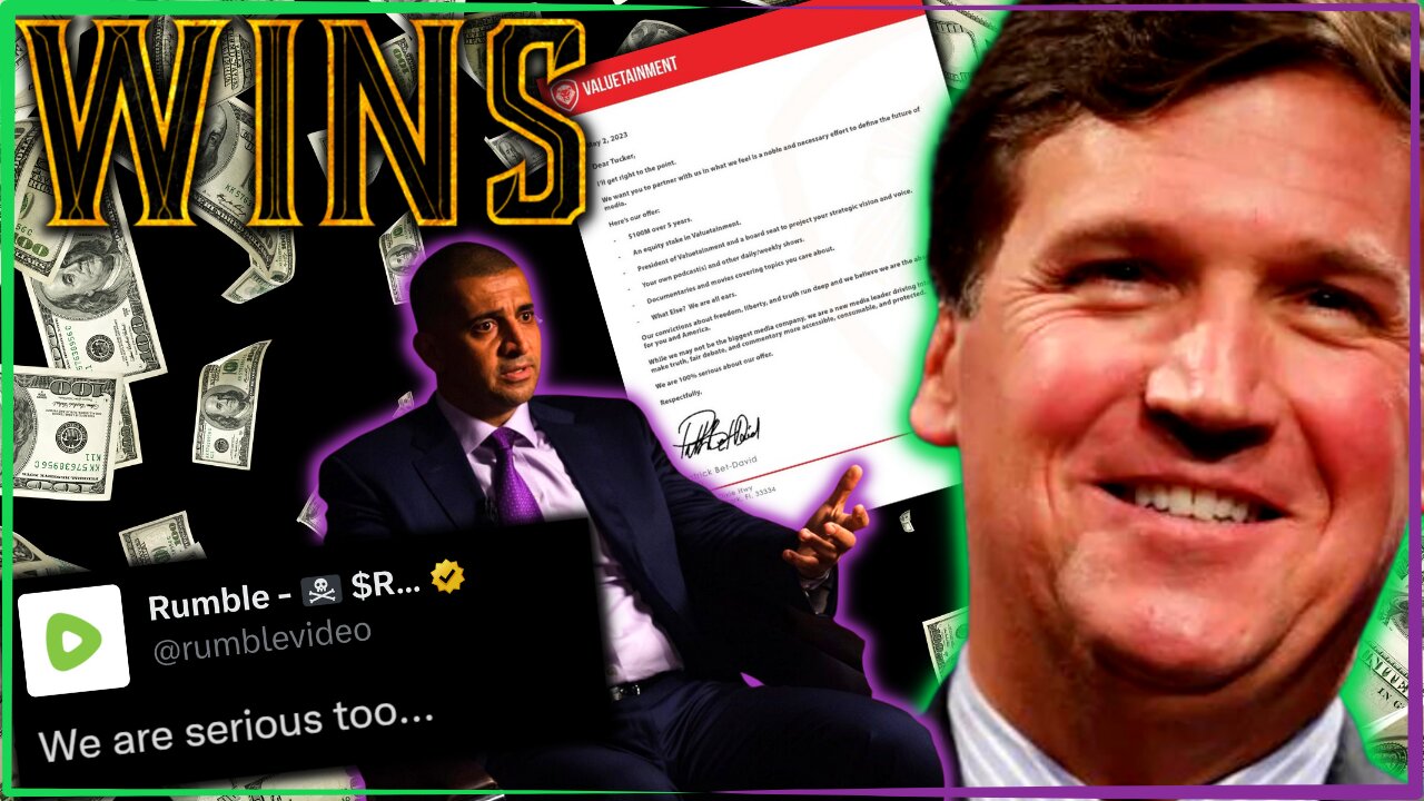 Tucker Carlson Gets a HUGE Offer From Patrick Bet-David! Fox News' LOSS is EVERYONE'S GAIN!