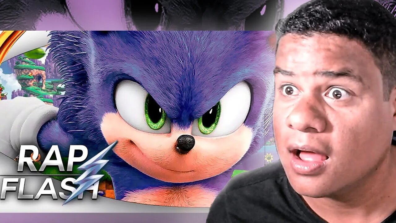 MAIS RÁPIDO QUE O FLASH! RAP DO SONIC - A CRIATURA MAIS RÁPIDA // Flash ...