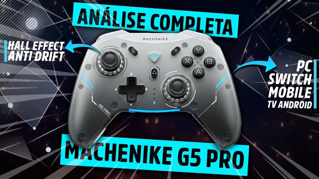 MACHENIKE G5 Pro - MUITA TECNOLOGIA HALL EFFECT e ANTI DRIFT - Review ...