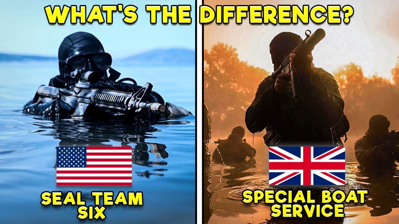 How Does Britain's “SEAL Team 6” Compare to the REAL SEAL Team 6?