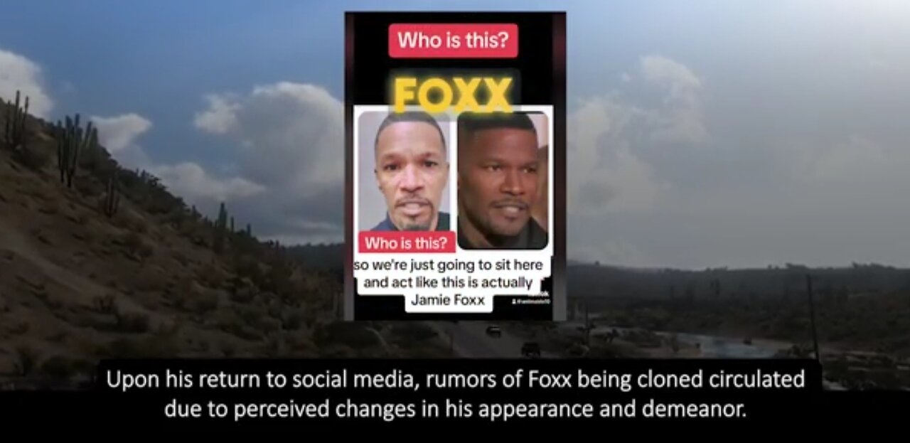 Jamie Foxx Strange Clone Conspiracy Theory and His Clone Movie Mind ...