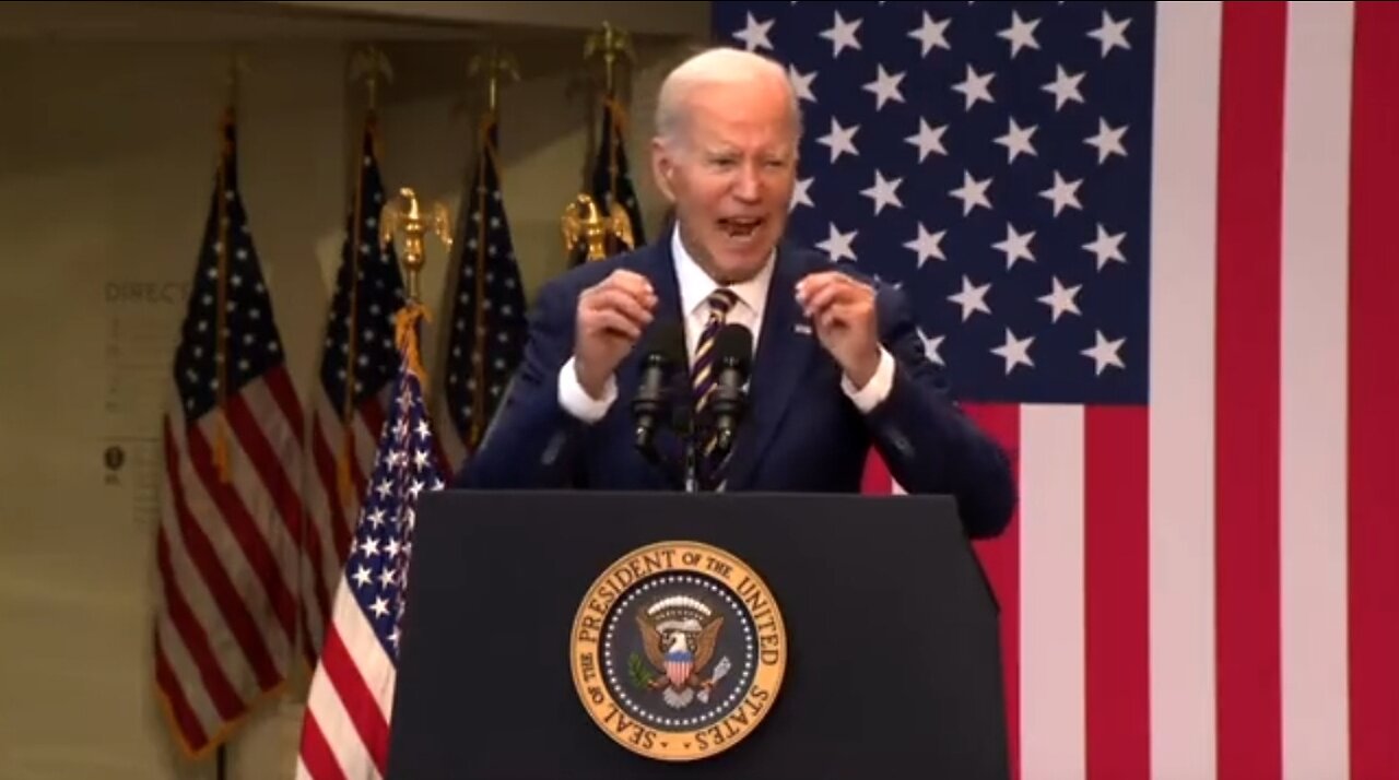 Biden Starts Screaming Randomly