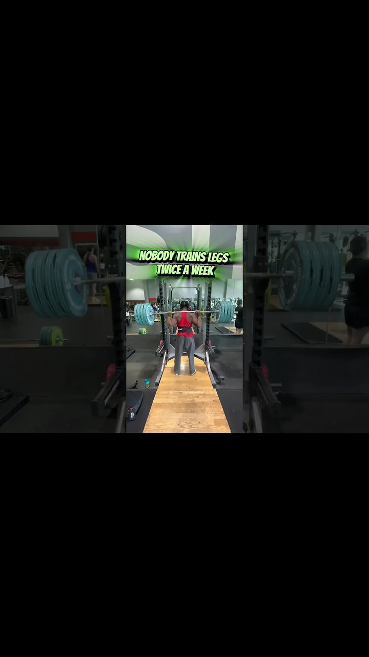 Train Legs TWICE A Week #fitnessshorts #hypertrophy #gym #bodybuilding ...
