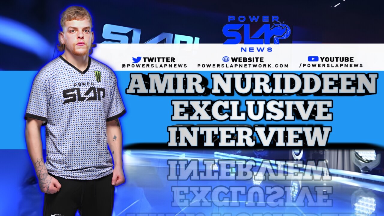 Power Slap News Interview: AMIR NURIDDEEN Promises to bring Slap Jesus ...