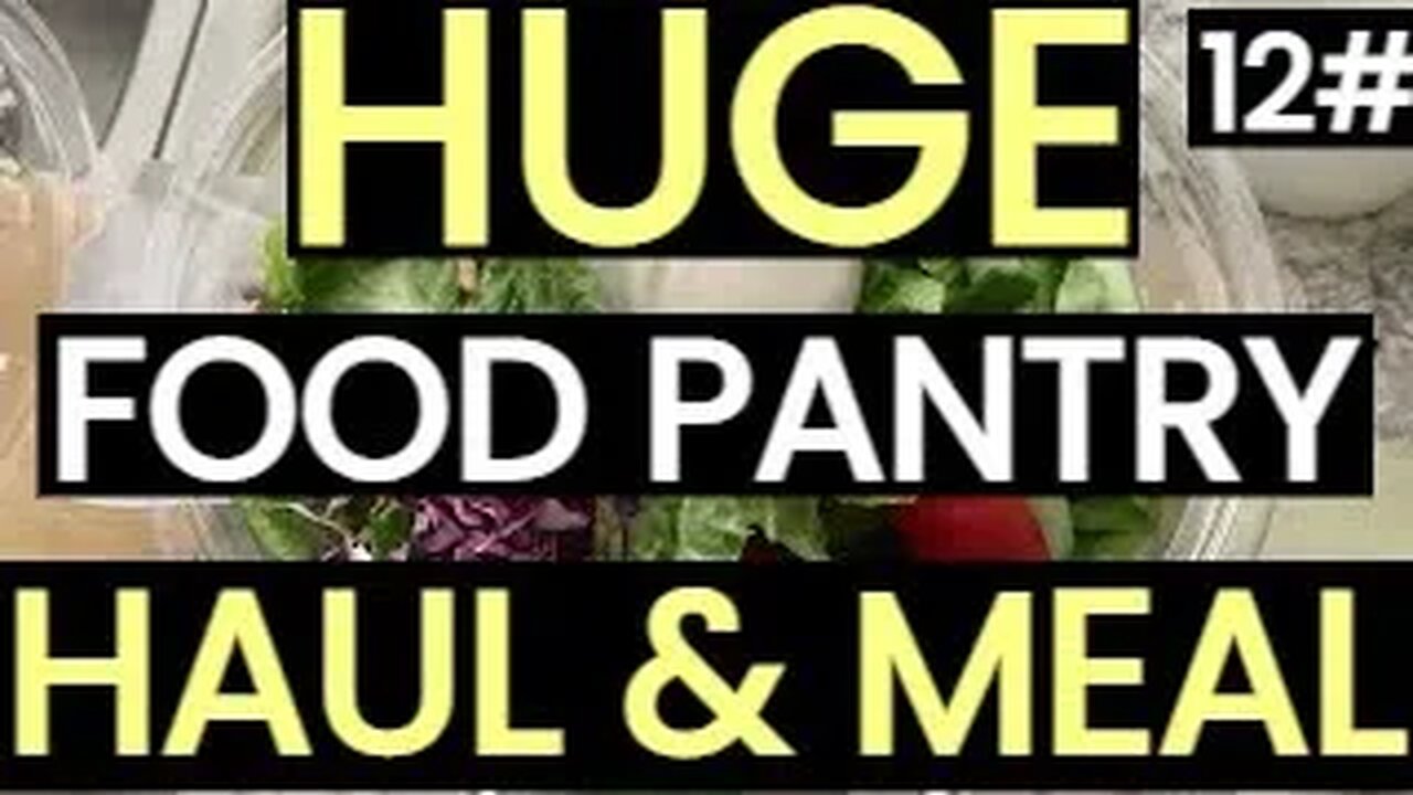 Food Pantry Haul & Food Bank Haul BLESSINGS! Frugal Living Vlog With ...