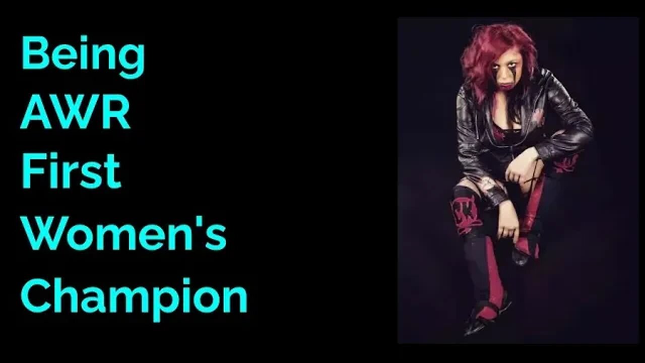 Being AWR First Women's Champion #AWR #wrestling #indywrestling #IWTV