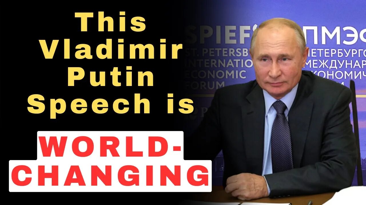 DECODING Vladimir Putin's Speech: Russia's GAME-CHANGING Moves for the ...