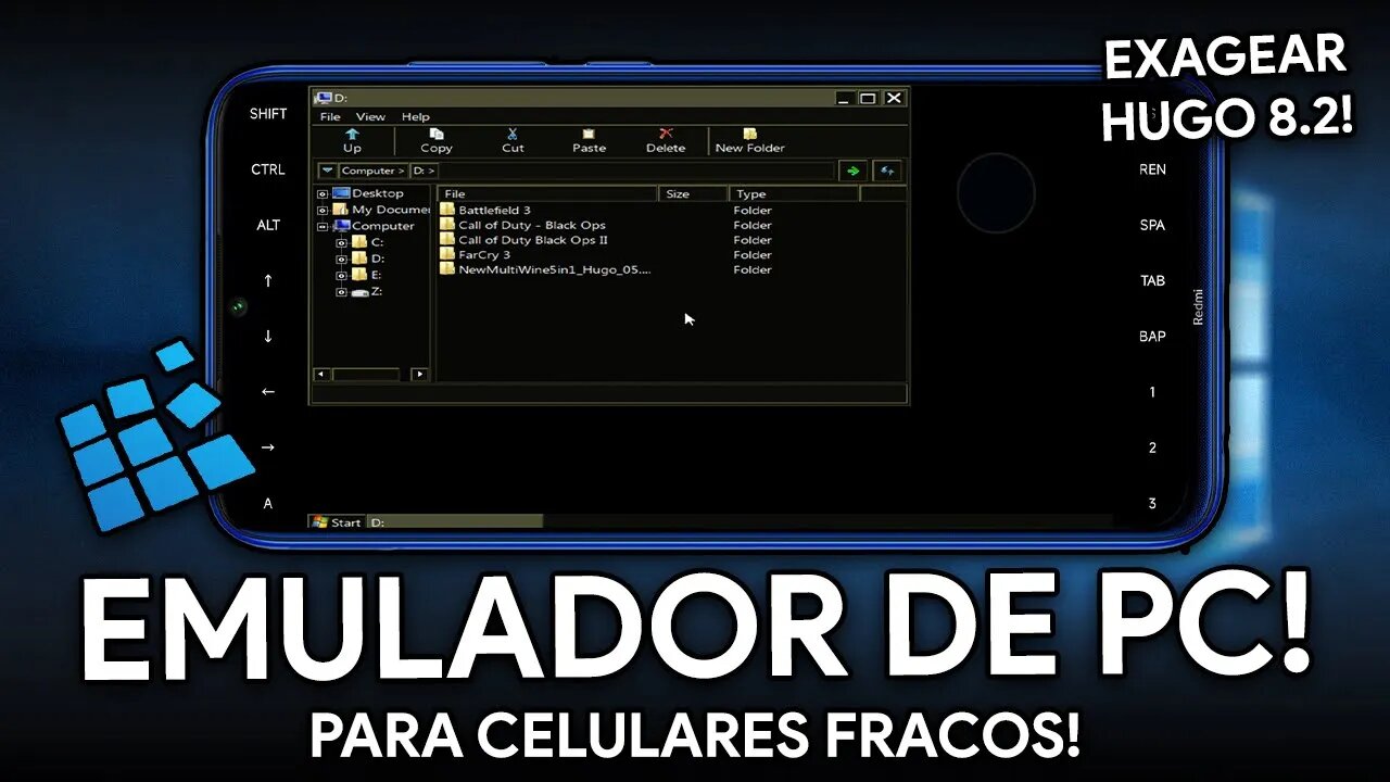O EXAGEAR PARA CELULARES FRACOS | ExaGear Hugo com VirGL Para EXYNOS ...