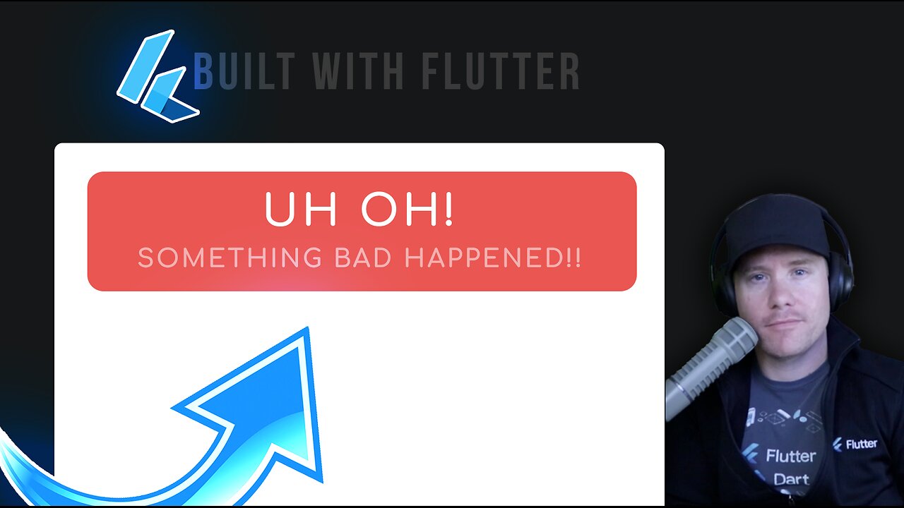 I Add An Error Widget To Space Pod Built With Flutter