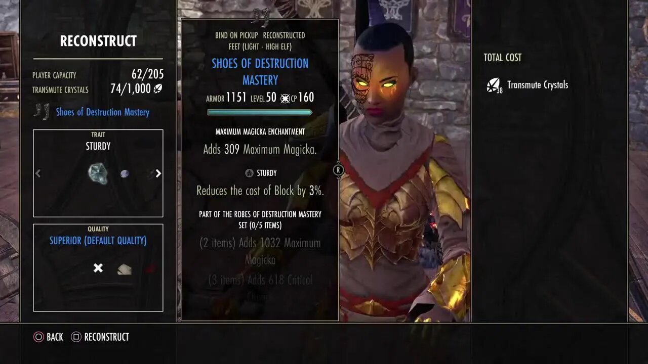 Elder Scrolls Online ESO Redguard Necro Healer #24 Grinding almost complete