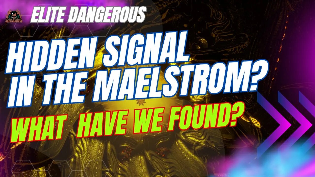 New Hidden Signal in the Maelstrom [listen to the end] Elite Dangerous ...