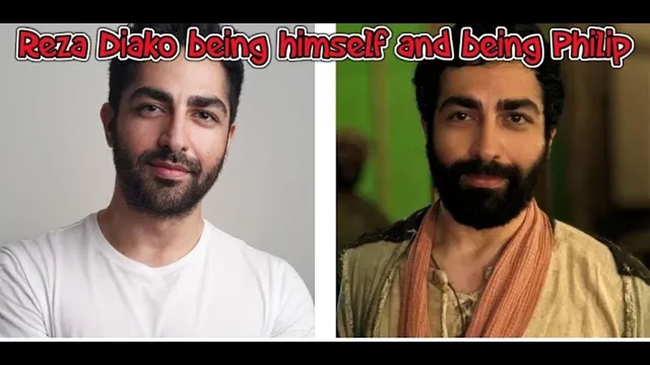 Reza Diako as Philip from the Chosen and himself- latest pictures- he ...