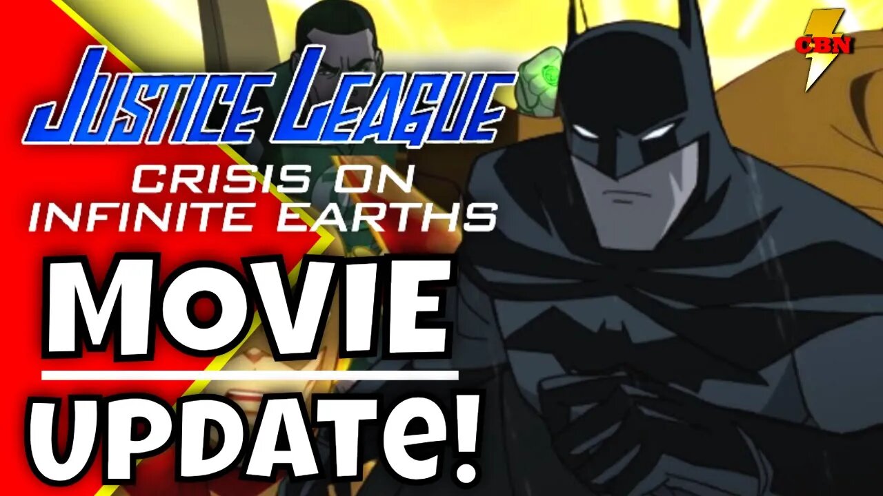 DC Animation Update Crisis on Infinite Earths Movie will be THREE Parts!