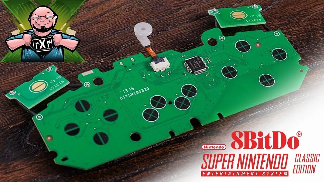 How to install the 8bitdo DIY Wireless Controller Kits in the SNES ...
