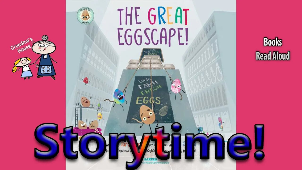 Easter Stories ~ THE GREAT EGGSCAPE Read Aloud ~ Kids Read Along Books ...