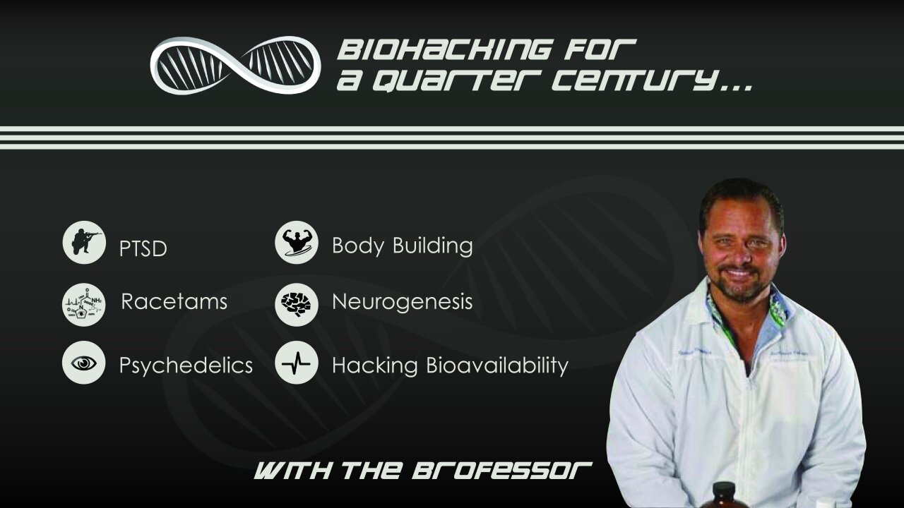Biohacking for a quarter century with the Brofessor 🎙️ Professor David ...