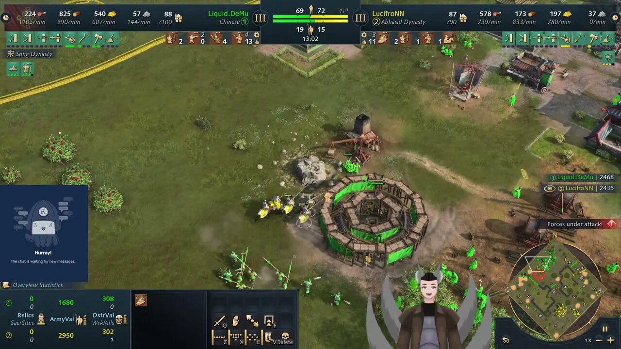 Liquid.DeMu (Chinese) vs LucifroNN (Abbasid Dynasty) || Age of Empires 4