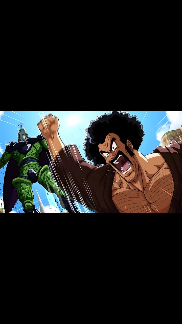 The Cell Games, as I remember!? #dragonball #dragonballz #hercule #cell ...