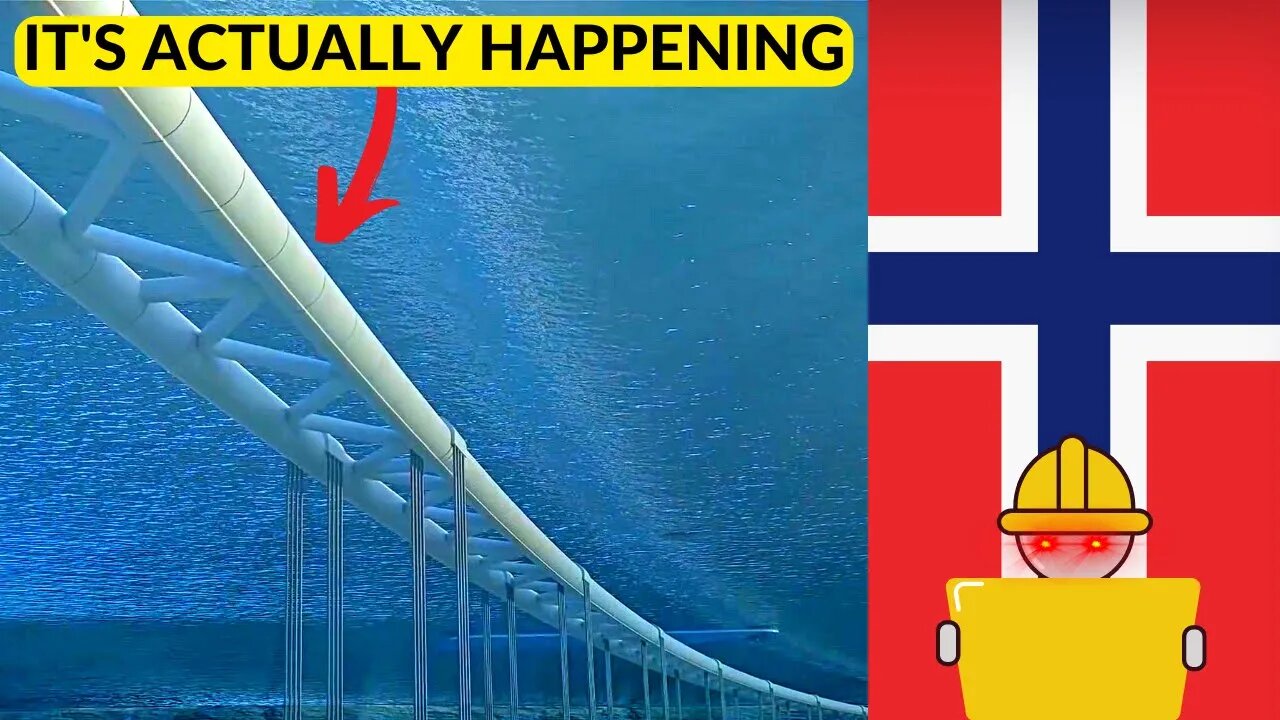 The $47 Billion Floating Tunnel Project, E39 Norway