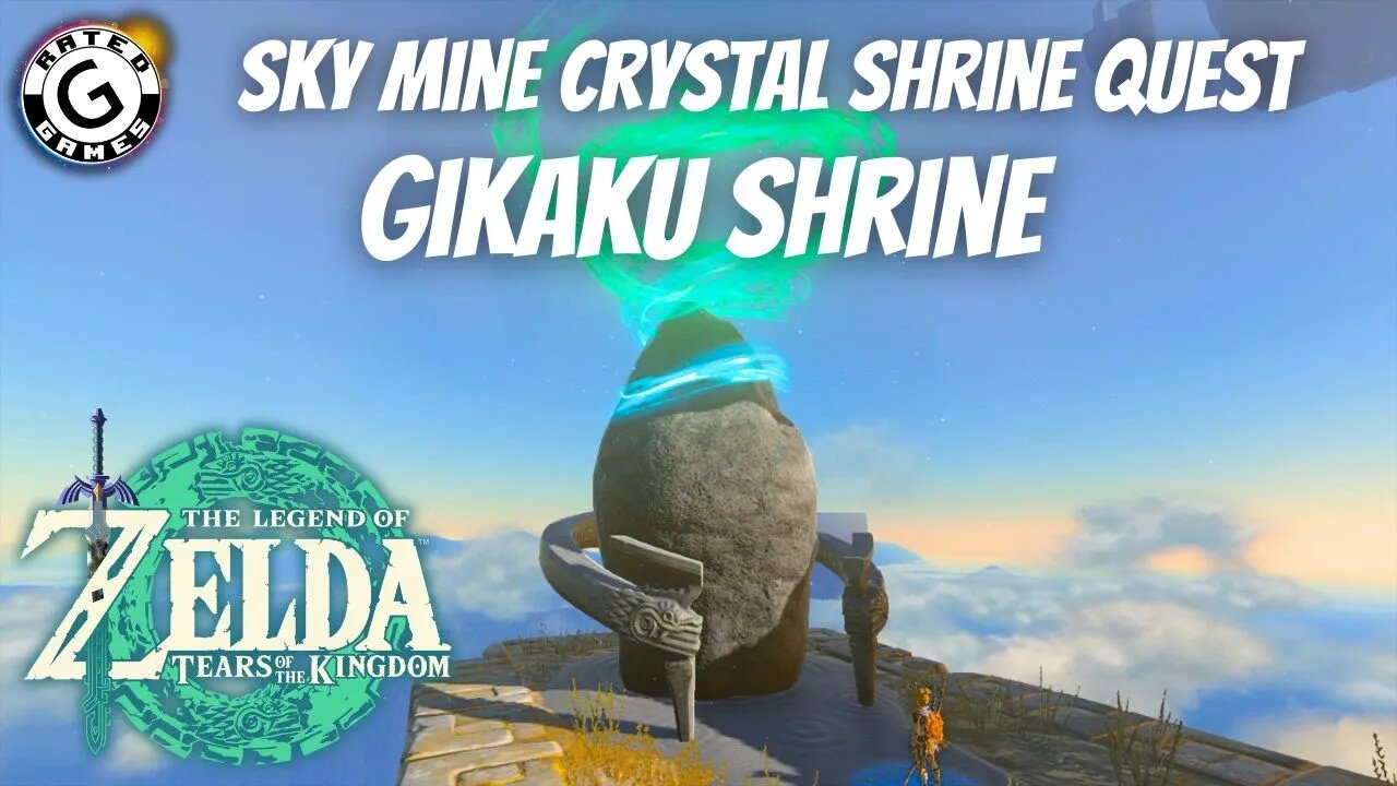 Sky Mine Crystal Shrine Quest - Gikaku Shrine - Tears of the Kingdom ...