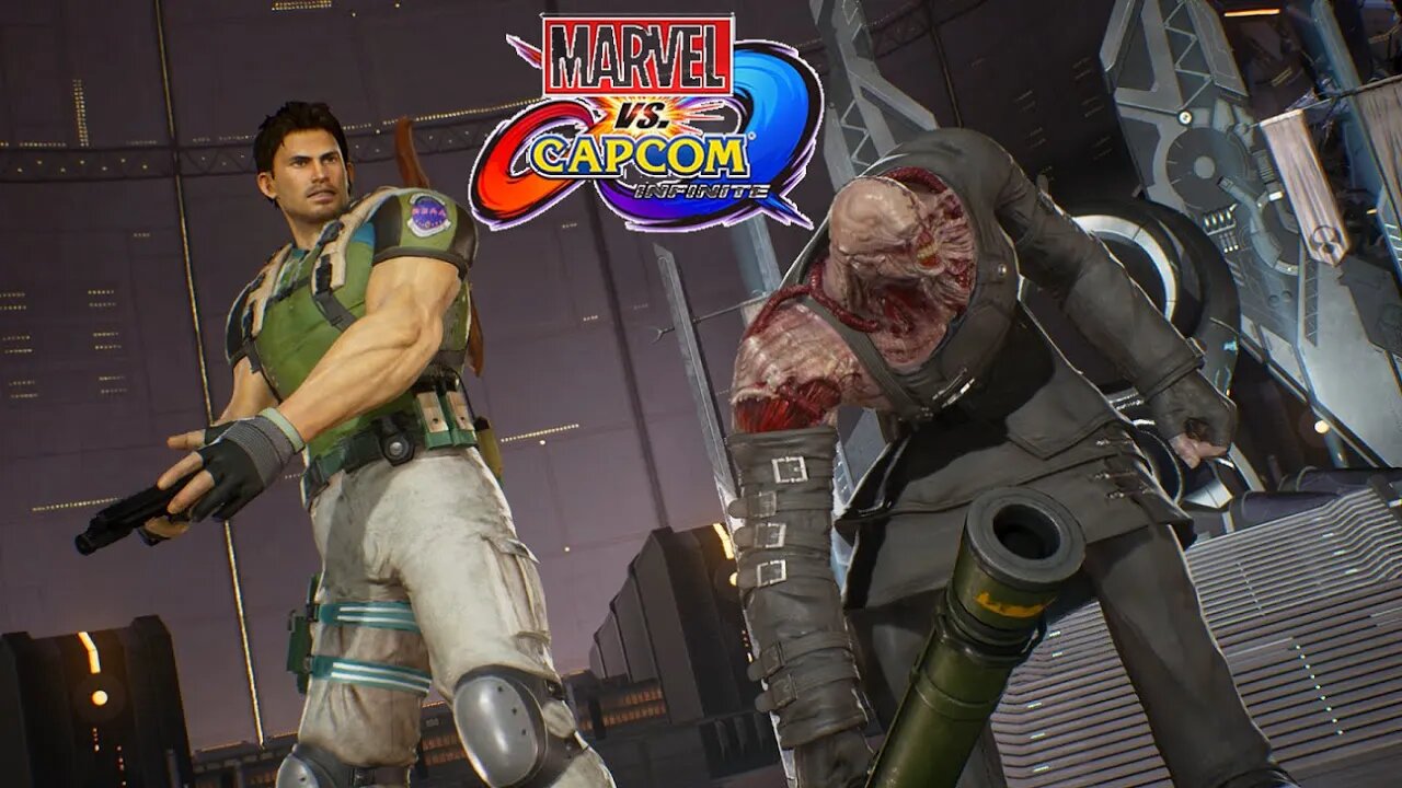 Marvel Vs Capcom Infinite Arcade Mode Chris Redfield Nemesis 1248