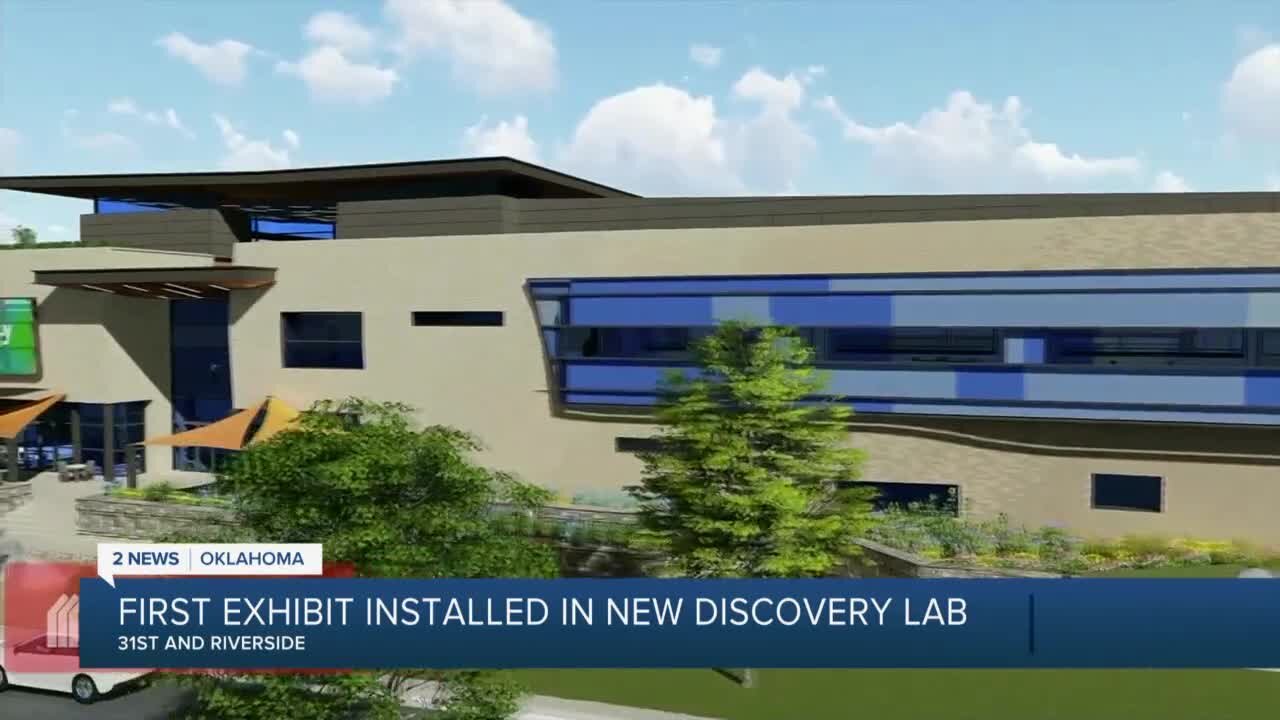 First Exhibit Installed In New Discovery Lab
