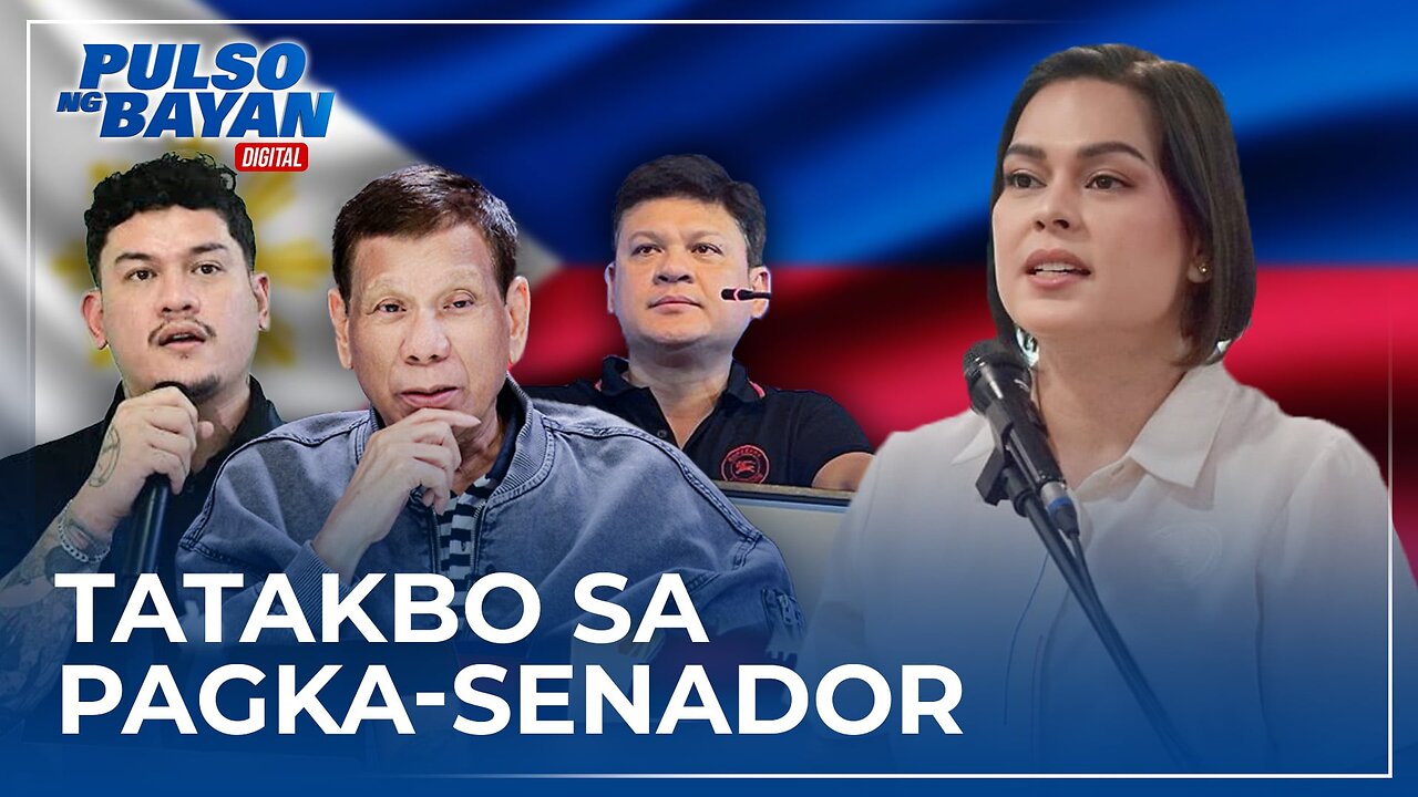 3 Duterte, tatakbo sa pagka-Senador sa 2025; Mayor Baste, tatakbo naman sa pagka-pangulo sa 2028