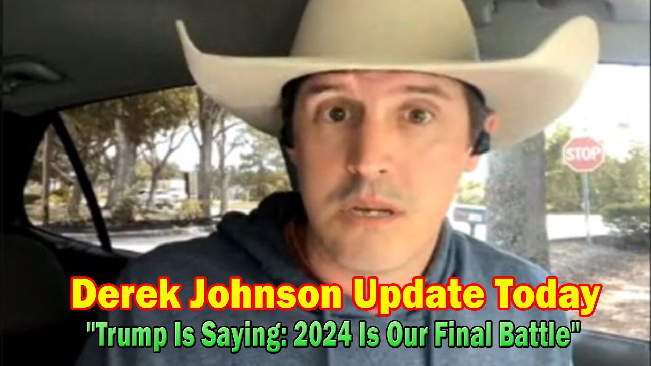 Derek Johnson Update Today Apr 26: "Trump Is Saying: 2024 Is Our Final ...