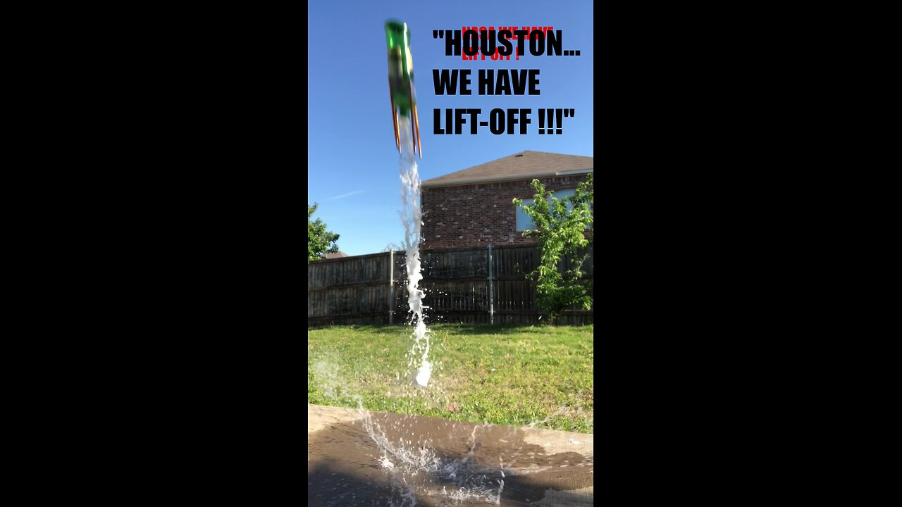 HOUSTON WE HAVE LIFT OFF