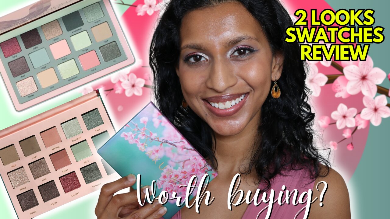 Alter Ego SAKURA Palette: 2 Makeup Tutorials, Swatches, & Honest Review