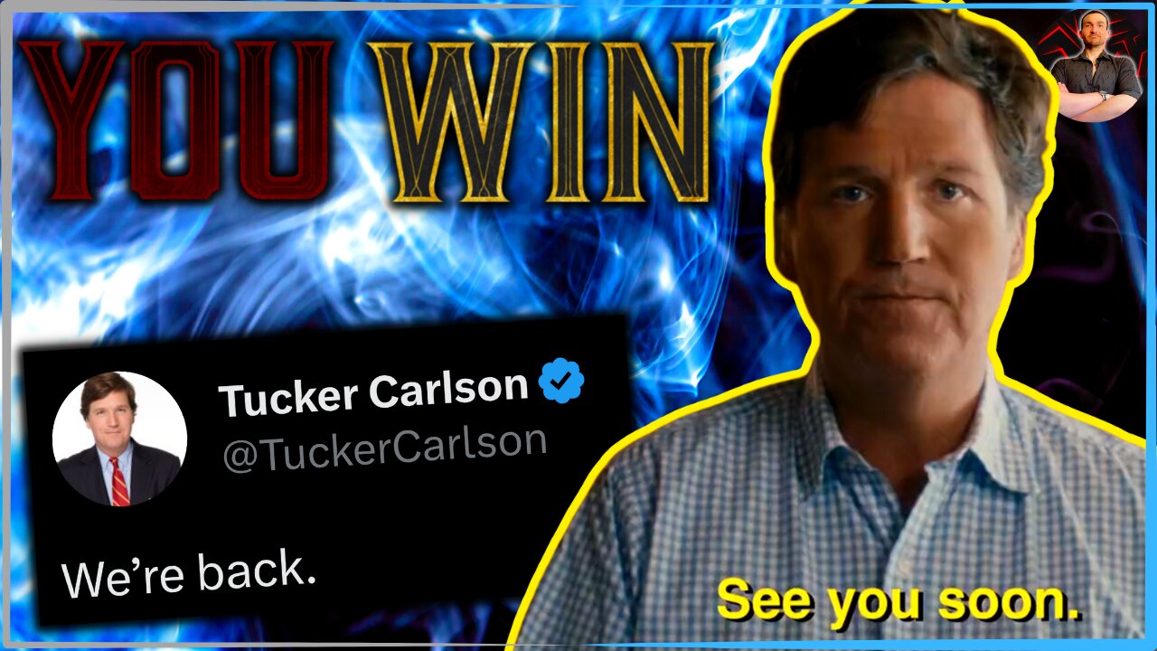 Tucker Carlson is BACK! HUGE ANNOUNCEMENT of New Show as FOX News ...