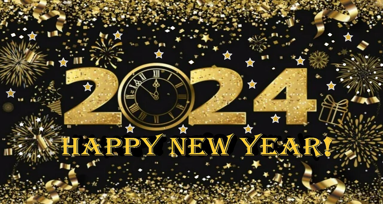 Happy New Year - From Happy Birthday 3D - Auld Lang Syne - 2024