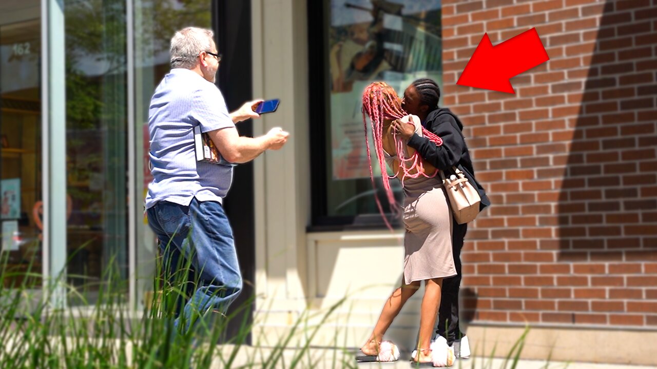 Kissing My Sister In Public Prank