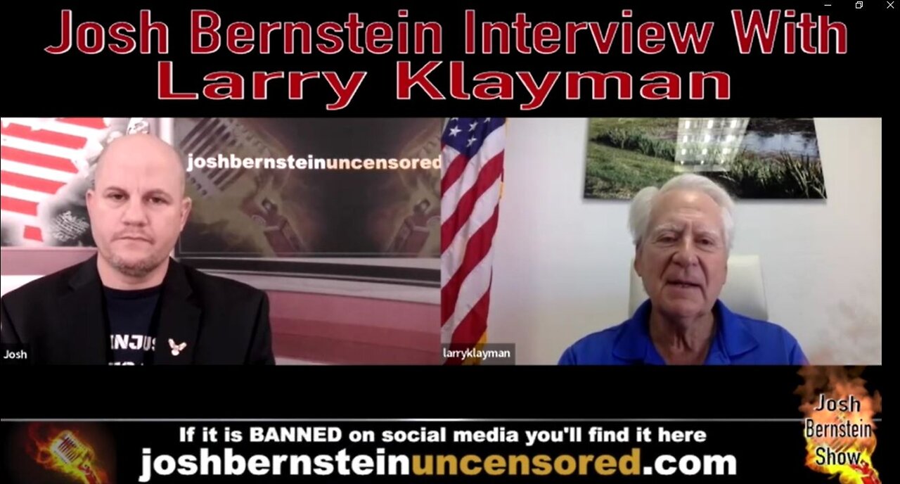 LARRY KLAYMAN ON FIRE!!! FOUNDER OF JUDICIAL WATCH AND FREEDOM WATCH ...