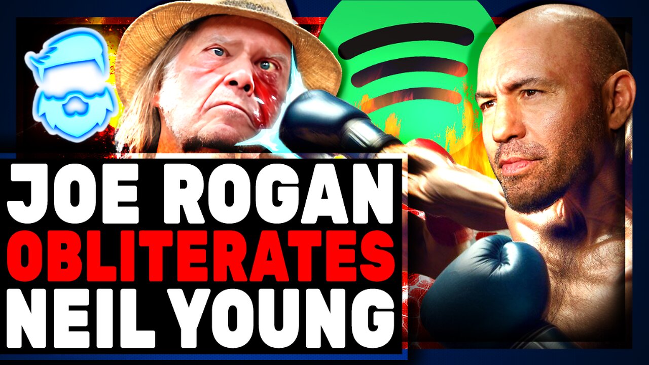 Joe Rogan RUTHLESSLY Roasts Neil Young For Crawling Back To Spotify ...