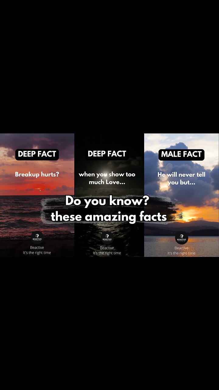 Do you know? these amazing facts | new interesting facts | trending ...