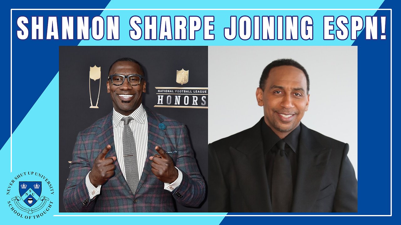 Shannon Sharpe Joining Stephen A Smith at ESPN! Unc Appearing on First ...