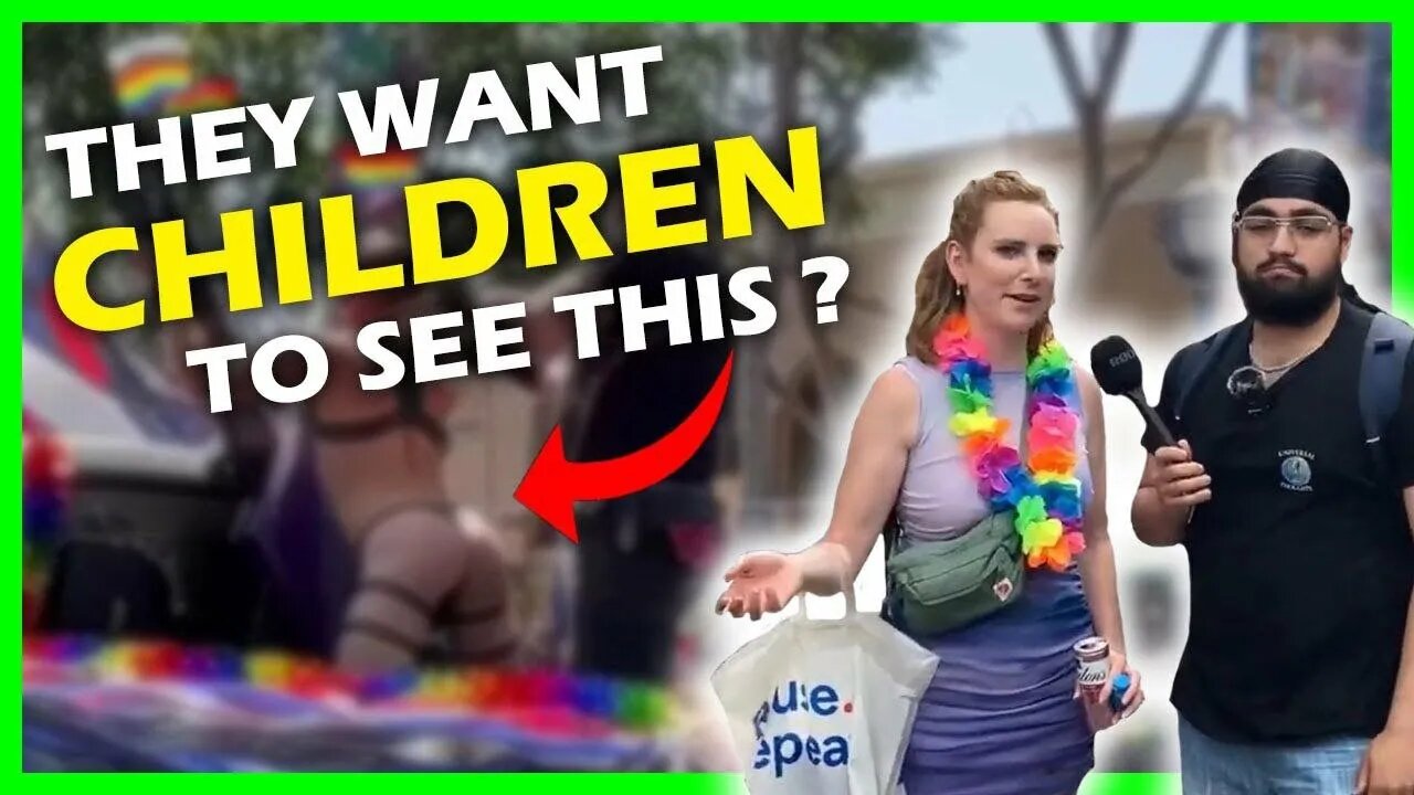 L*BT ALPHABET CULT ARE AFTER YOUR KIDS! (INTERVIEWS AT PARADE) PRIDE ...