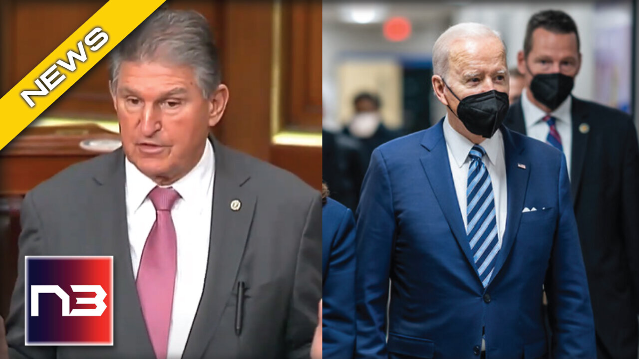 Manchin Rips Into Biden For Failing To Stop Rampant Inflation And It Is ...