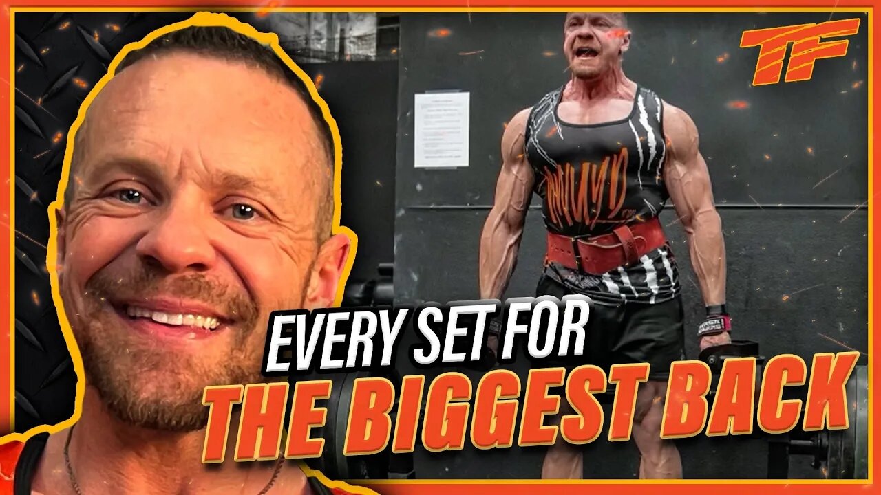 FULL BACK WORKOUT - Every Set For The Biggest Back | 703LB DEADLIFT ...