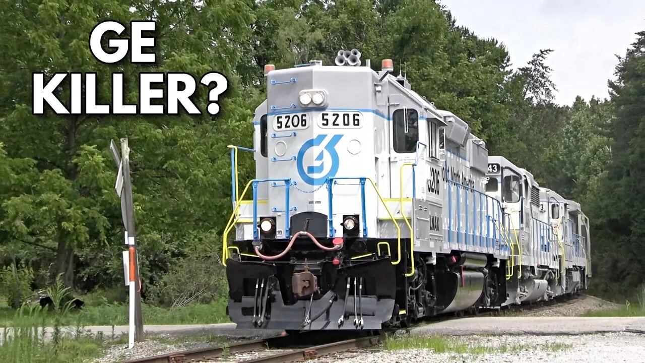 GE Killer? Lhoist North America Gets Another EMD - and it's a High Hood ...