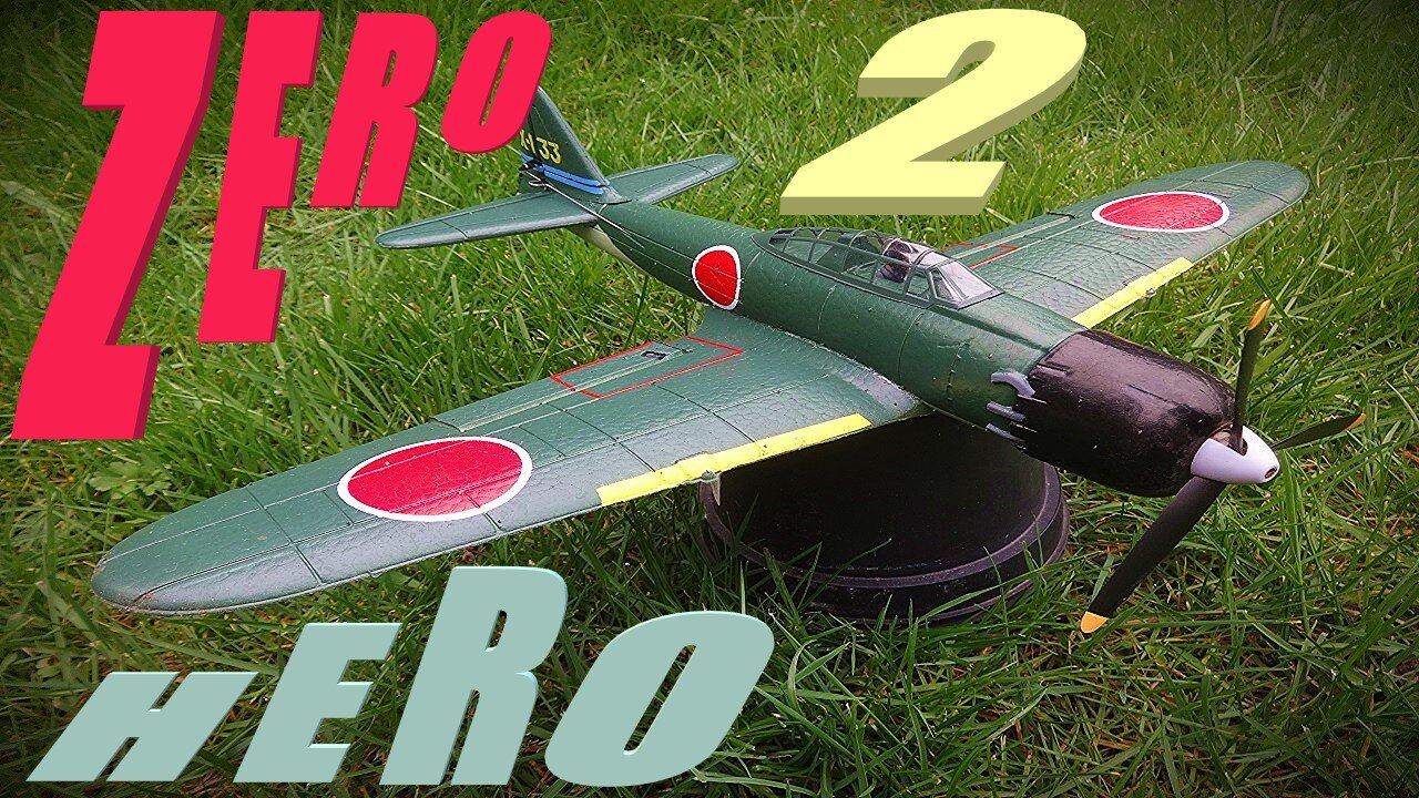 The Brand New Eachine RTF 400mm RC Warbird A6M Zero! Is It As Brilliant ...