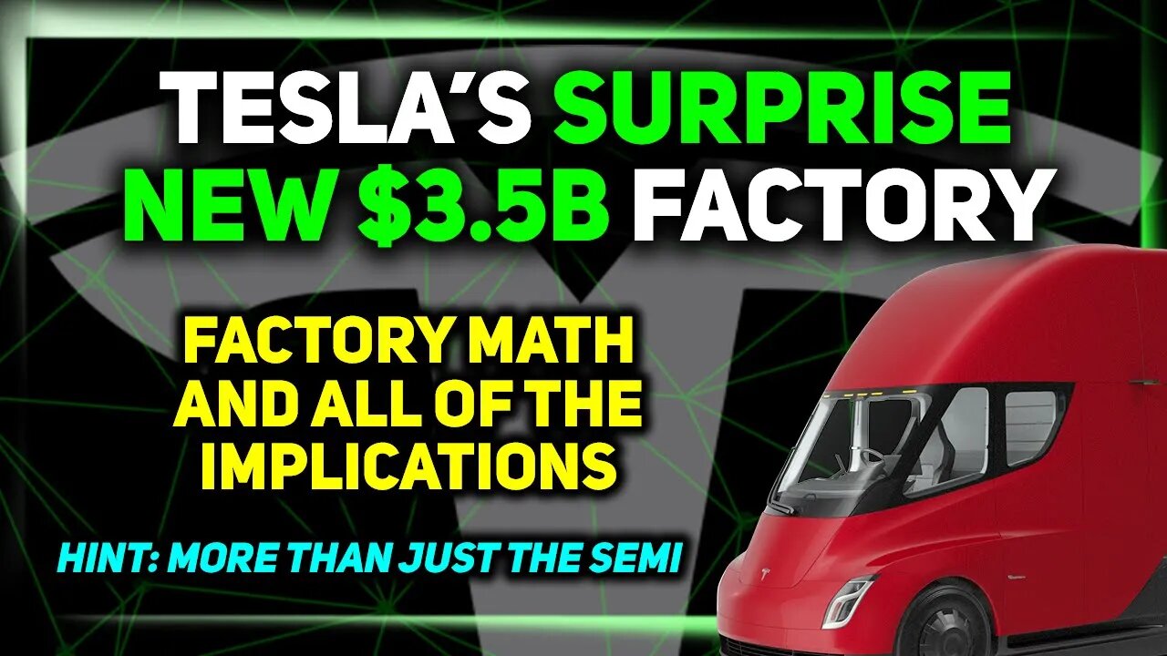 The Implications of Tesla's New (Surprise) Factory Plans & Megapack ...