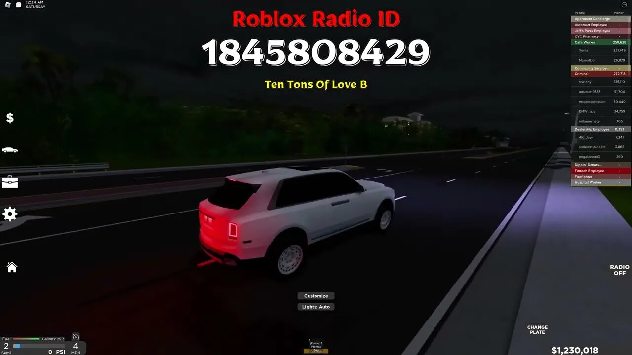 Tons Roblox Radio Codes/IDs