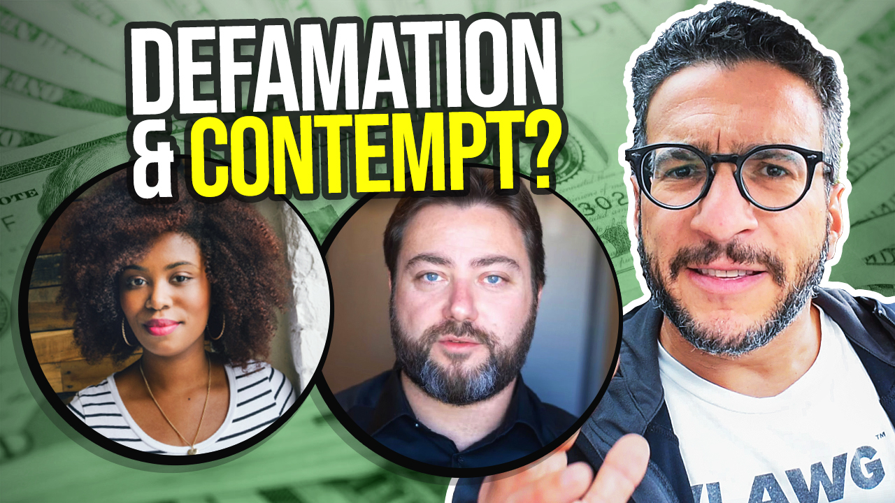 Akilah, Obviously Defamed Carl Benjamin? Contempt and Defamation? Viva ...