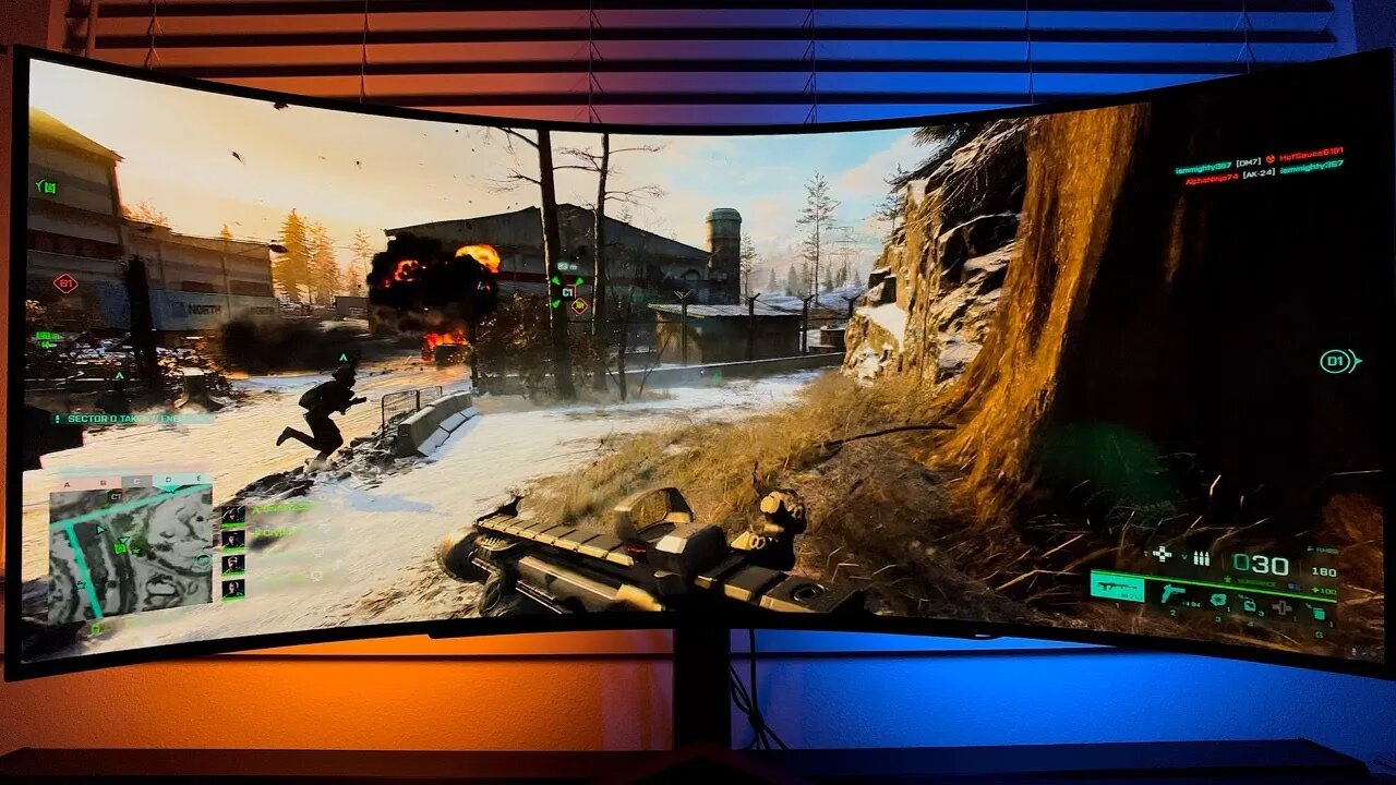 Battlefield 2042 Season 5 - LG 45" ULTRAWIDE 240hz OLED Gaming Monitor ...