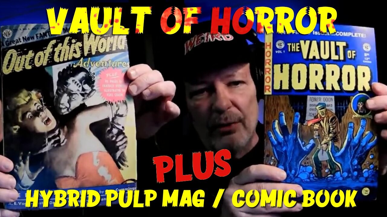 Pre-code horror comic book EC's Vault of Horror Vol 1. Sci-Fi Pulp ...
